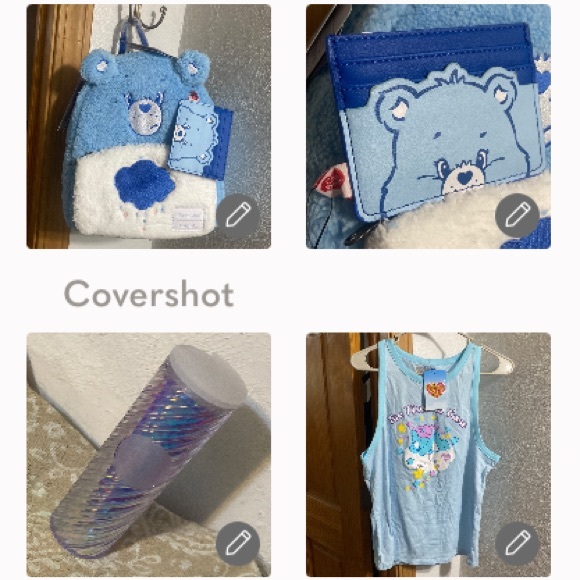 Care Bears | Bags | Grumpyloungefly Minibagid Holderteexlstarbucks6oz ...
